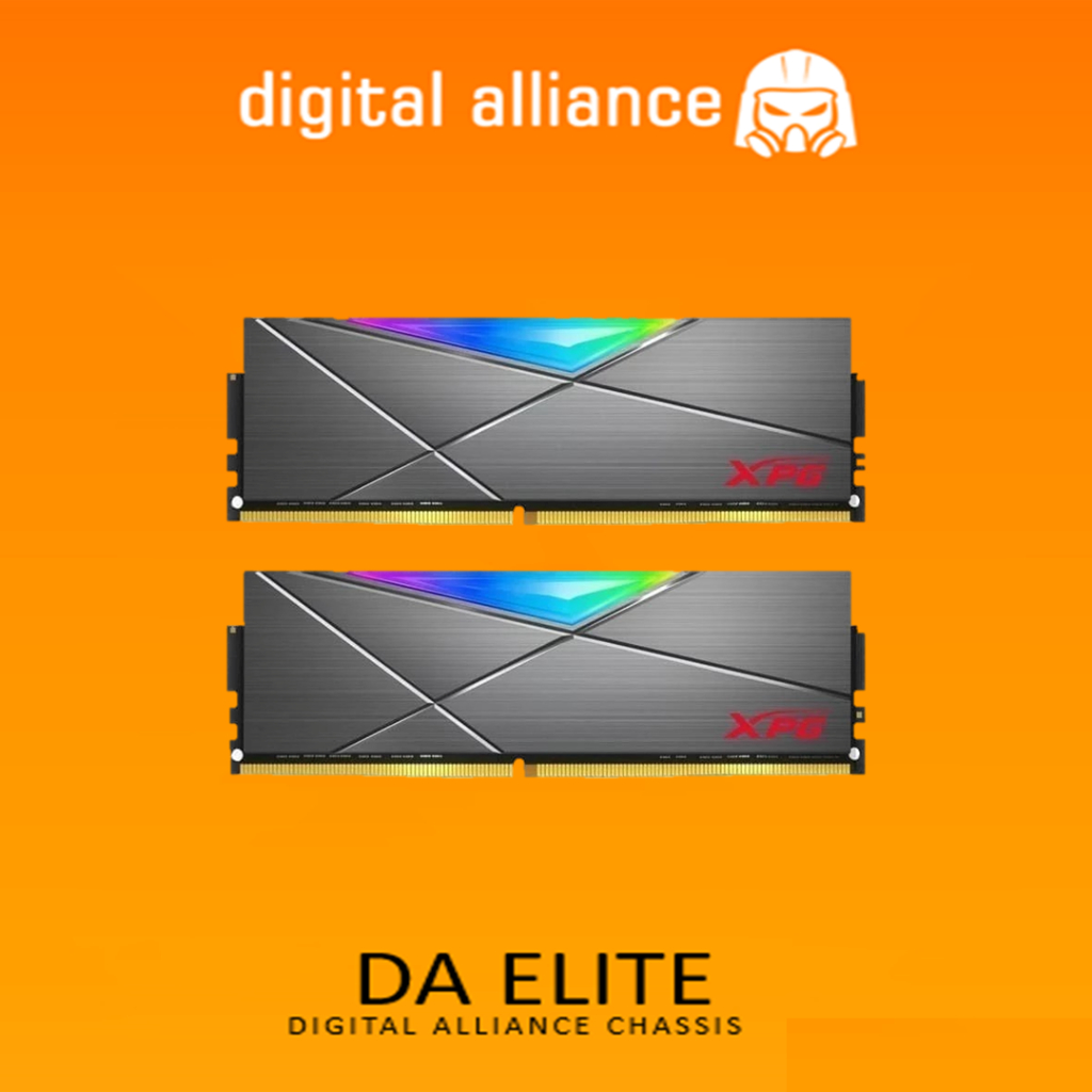 Traditional XPG RAM LONGDIMM DDR4 32GB (16GBX2) PC3200 SPECTRIX D50 ...