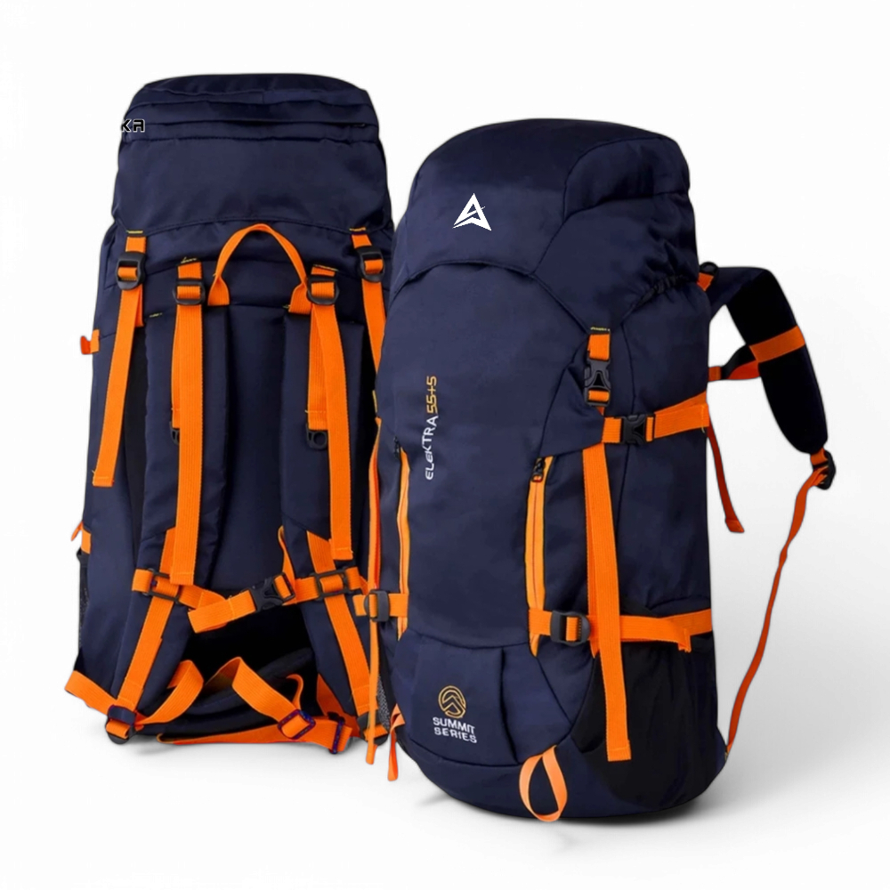 ARGALOKA Men's Mountain Backpack Carrier 60L Capacity Backpack ...