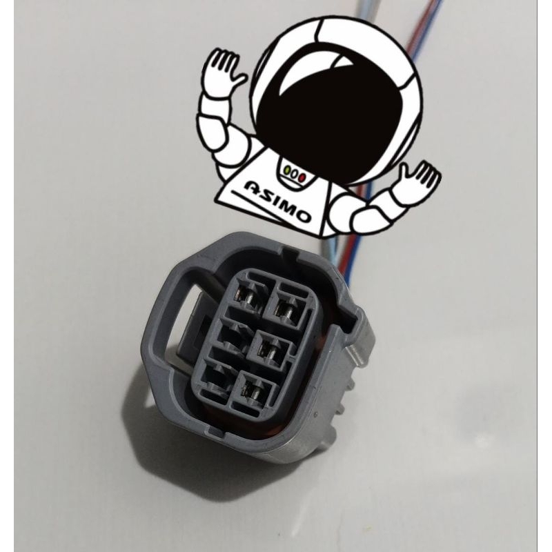 TOMBOL Original 6 pin Socket Universal Truck & Bus Toyota Dyna Rhino ...