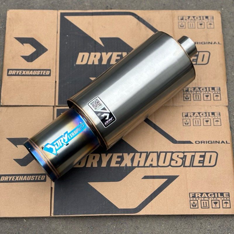 Dry Exhausted Car Racing Exhaust, Cool Aluminum Bass Type | Shopee ...