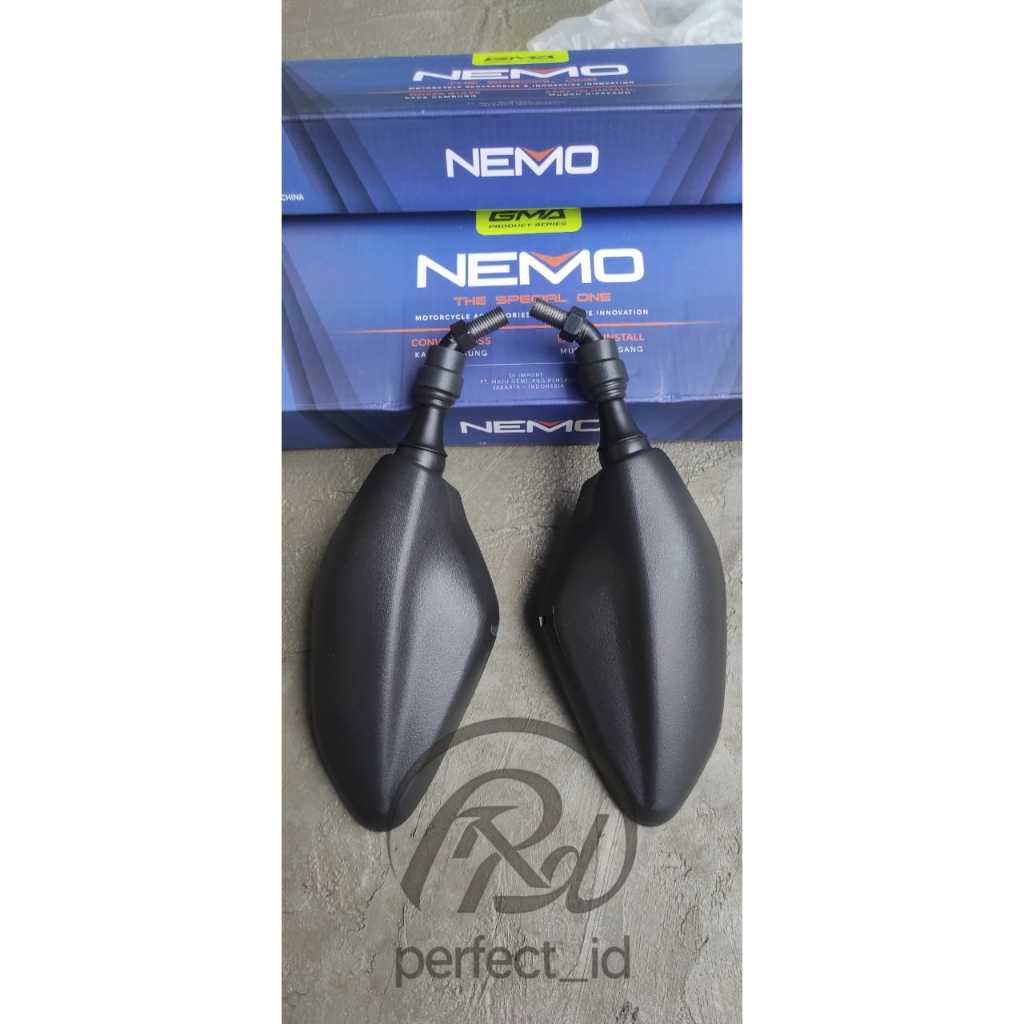Nemo Universal Honda and Yamaha XMAX Lathe Mirrors 100% Original GMA ...
