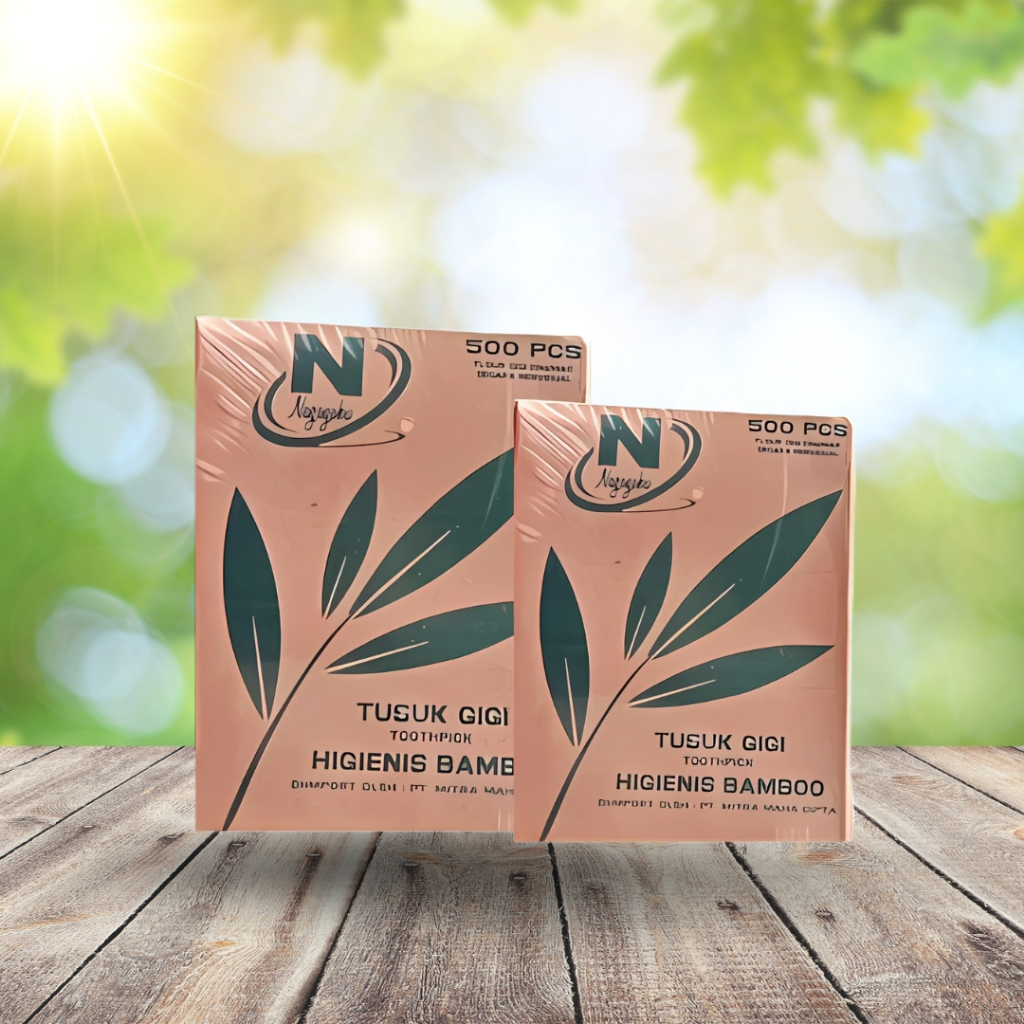 Paper Bamboo Toothpicks (Hygienic) Nagoyaku Kraft / 1 Box – Safe ...
