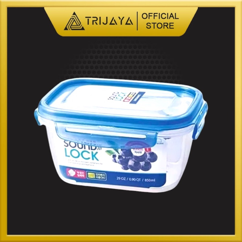 Locknlock Sound lock LEP532 Rectangular Container Food Container 850 ml / lock n lock SoundLock ...