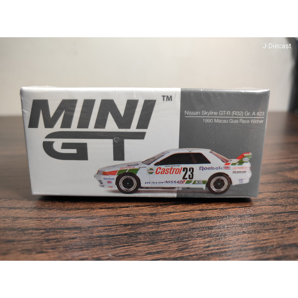 Mini GT Nissan Skyline GT-R (R32) 1990 Macau Guia Race Winner | Shopee ...