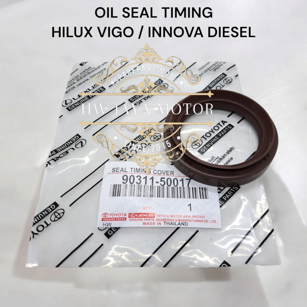 OIL SEAL TIMING COVER TOYOTA HILUX VIGO HILUX REVO INNOVA DIESEL ...