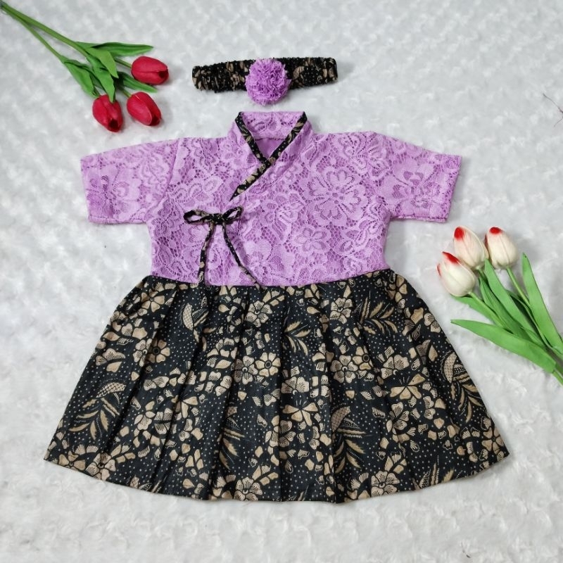 BABY HANBOK / CHILDREN'S KOREAN HANBOK / CHILDREN'S BATIK HANBOK DRESS ...