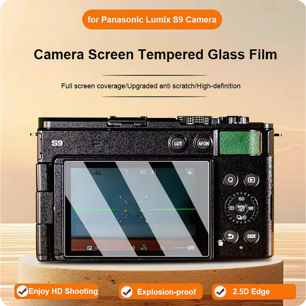 Panasonic LUMIX S9 Screen Protector Camera Tempered Glass DC S 9 Anti ...