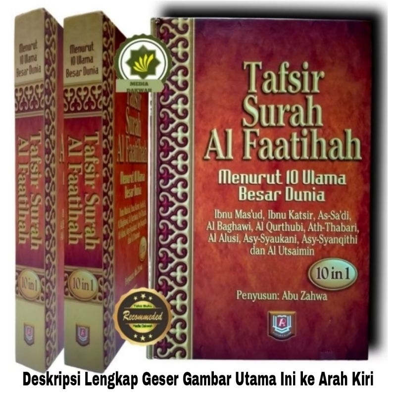 Book TAFSIR SURAH AL FAATIH According to 10 Great Scholars of the World ...