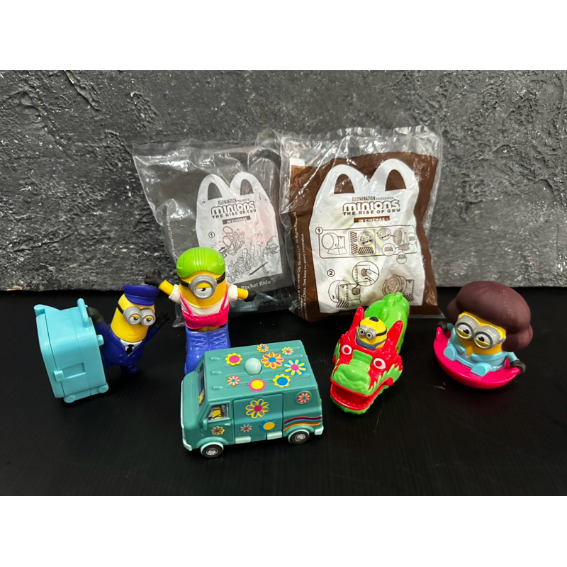 Minion McD Minion Toy McDonald's The rise of Gru 2022 latest version ...