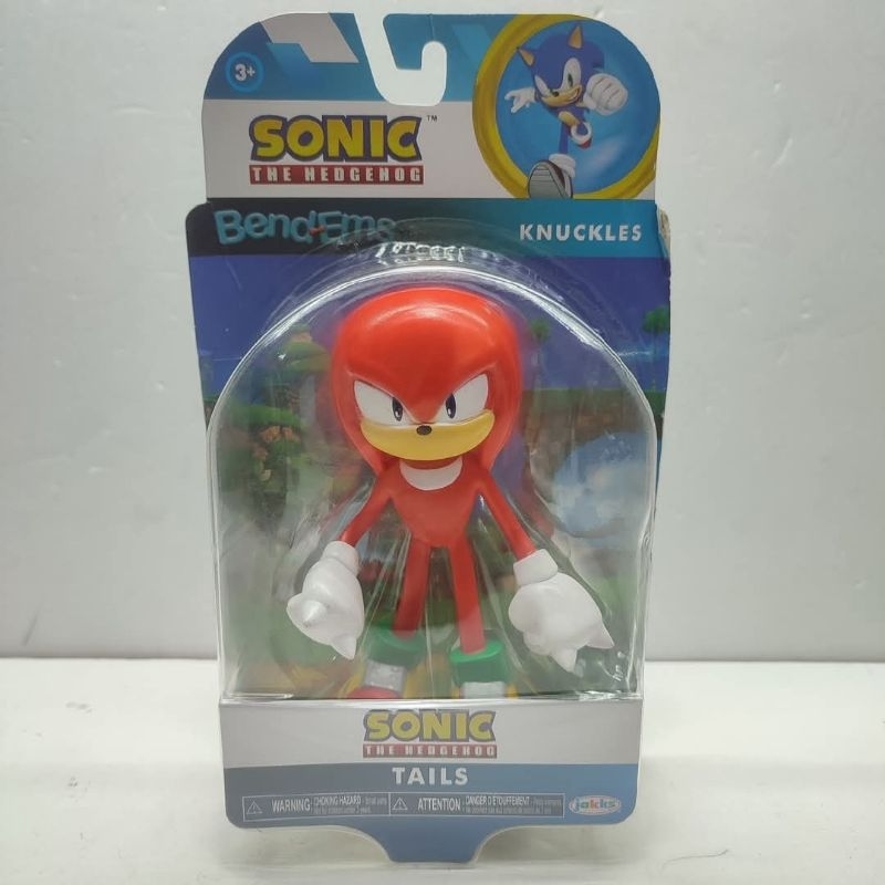 Sonic bend ems knuckles redsonic the hedgehog action figure toy, about ...