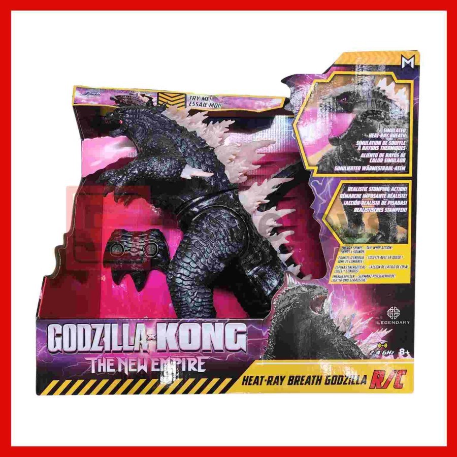 JADA Godzilla x Kong: Heat - Ray Breath Godzilla RC | Shopee Singapore