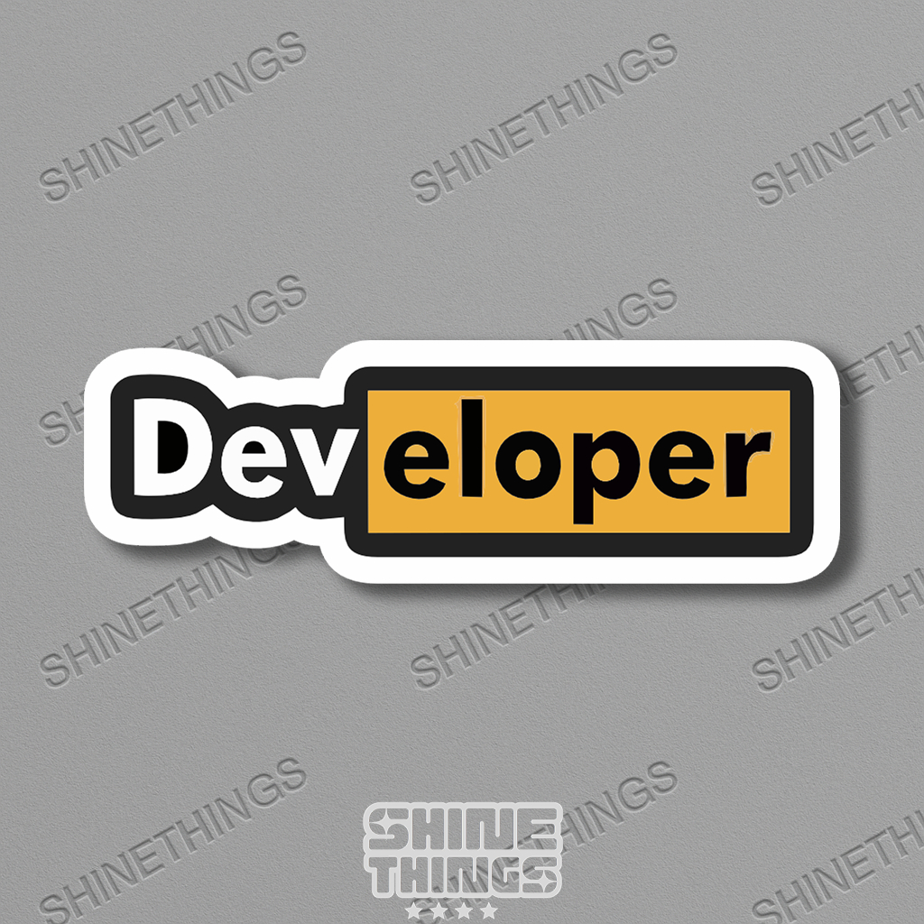 [Unit Sticker] DEVELOPER aesthetic sticker || DEVELOPER hypebeast ...