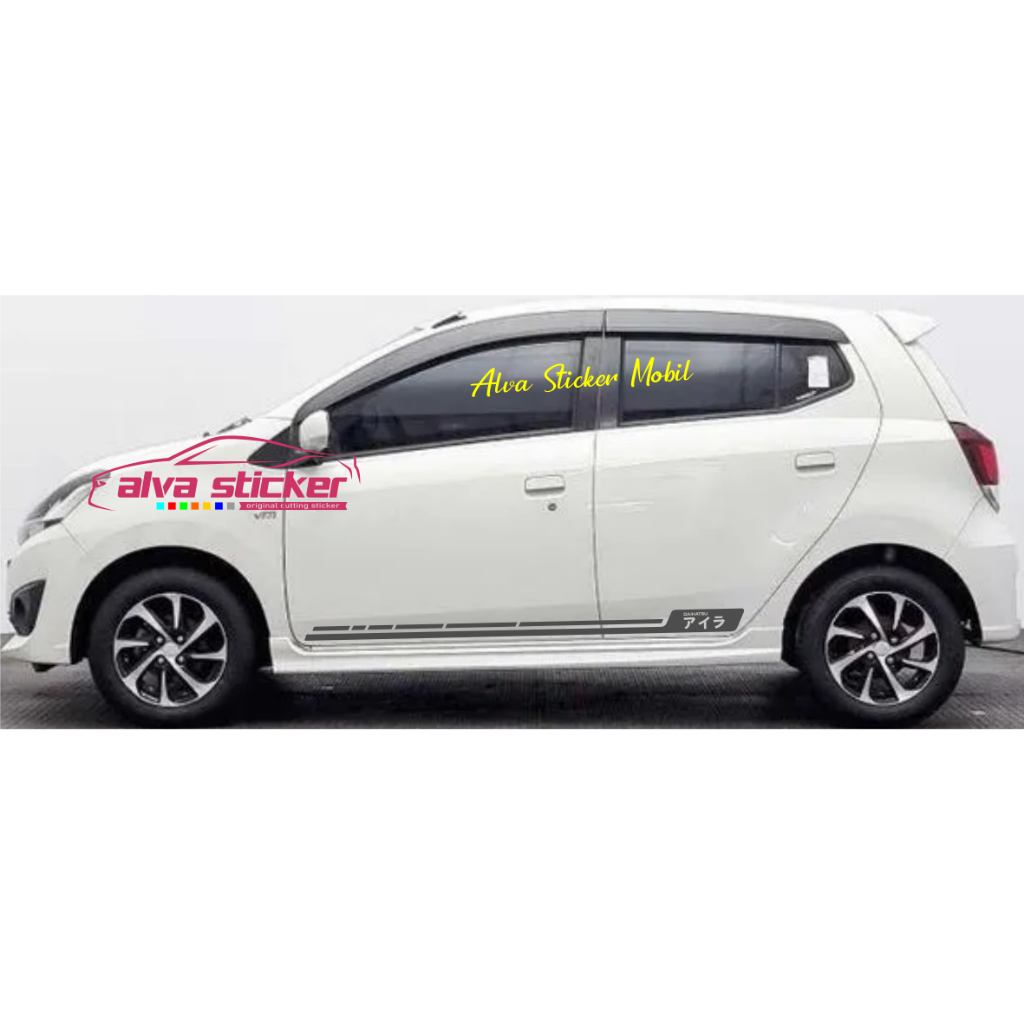 Ayla sticker, Ayla sticker, minimalist list, daihatsu Ayla car sticker ...