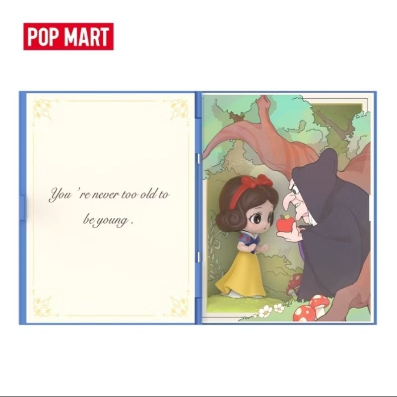 POP MART Disney Princess Snow White Fairy Tales Series Scene Sets Blind ...