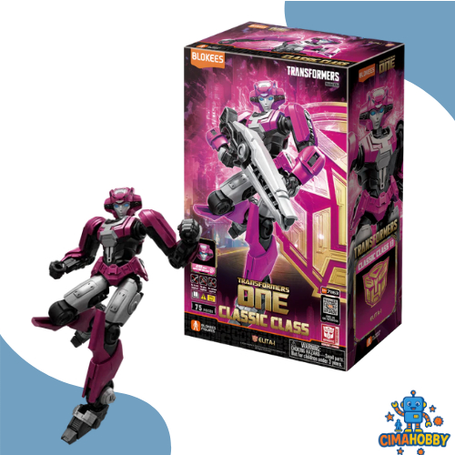 Blokees Transformers One Classic Class Elita One Toy Model Kit LED MISB ...