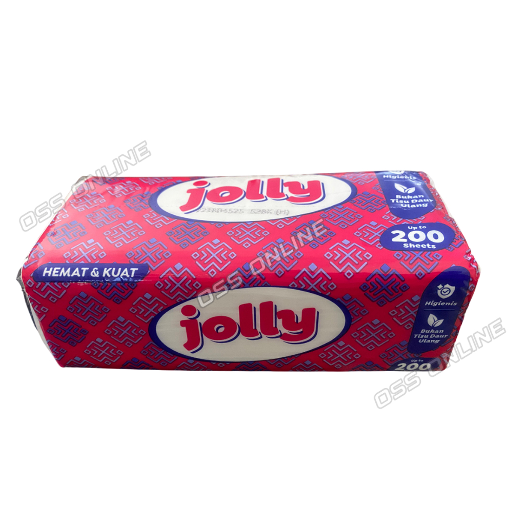Facial Tissue 200 Sheets Jolly Tissue 200's / Jolly Tissue Softpack 200 ...