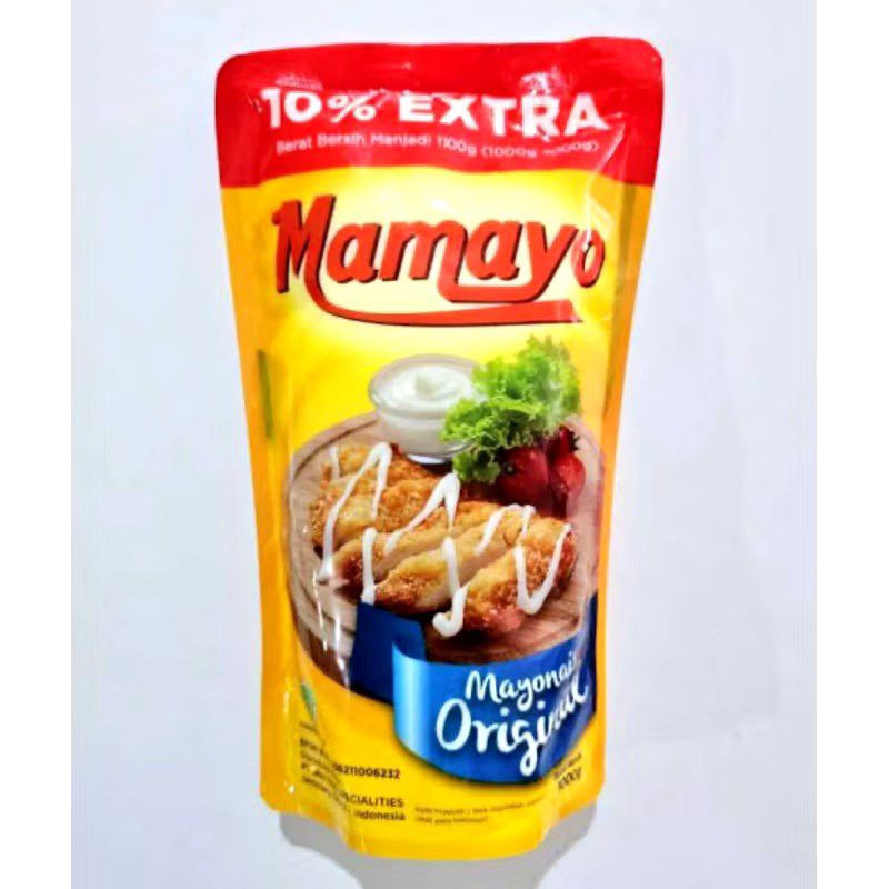 Mamayo Mayonnaise 1000 grams BONUS 100 grams Original Mayonnaise 1 kg ...