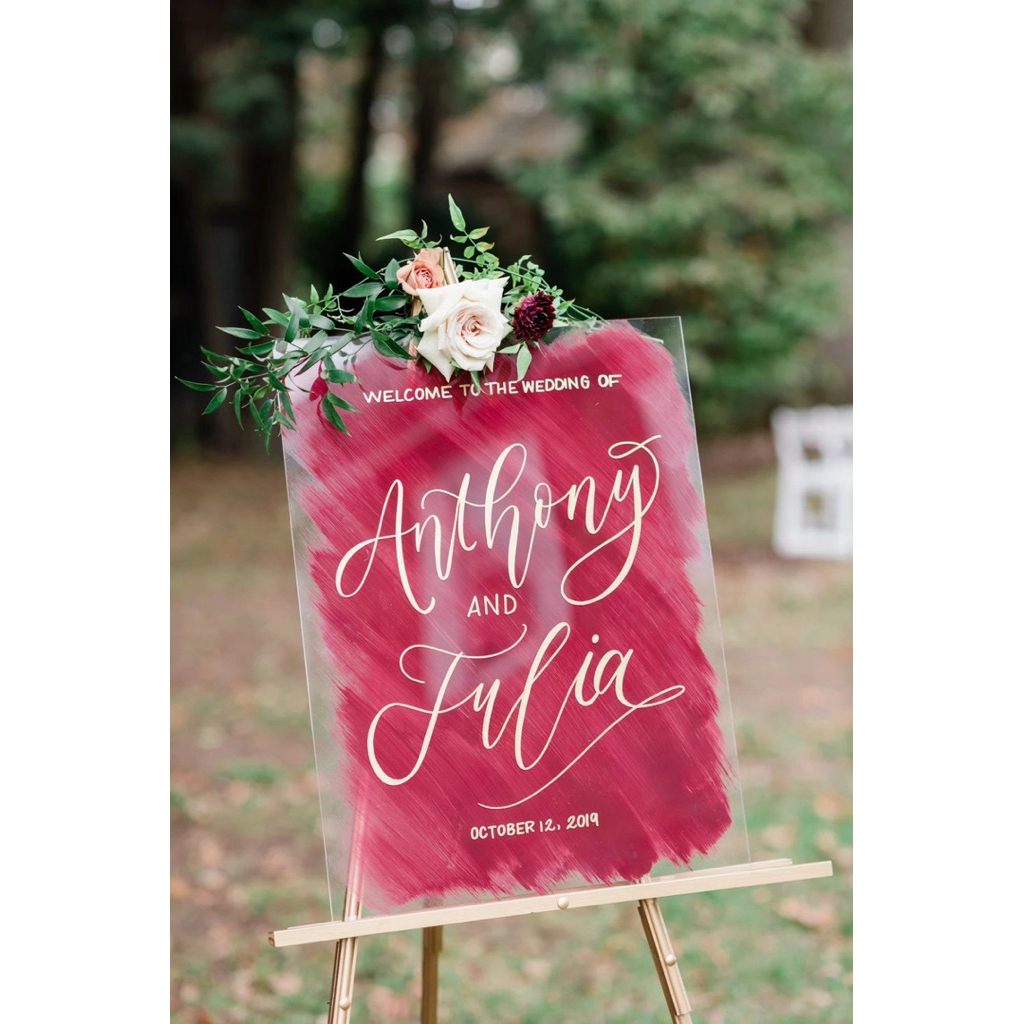CUTTING ACRYLIC SIGN STICKERS | Shopee Singapore