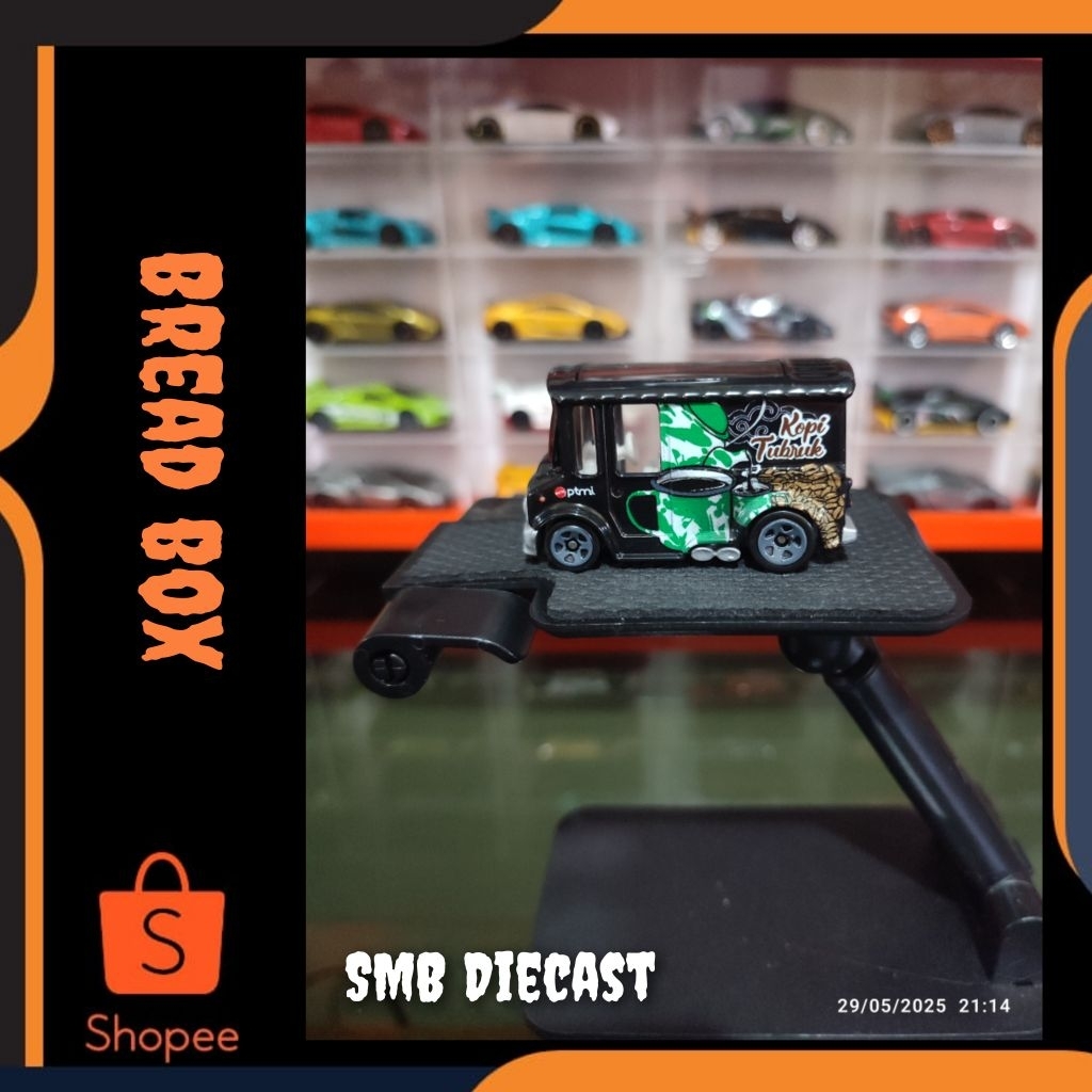 HOT WHEELS BREAD BOX TUBRUK COFFEE PTMI CULINARY CARS FROM GIFT PACK ...