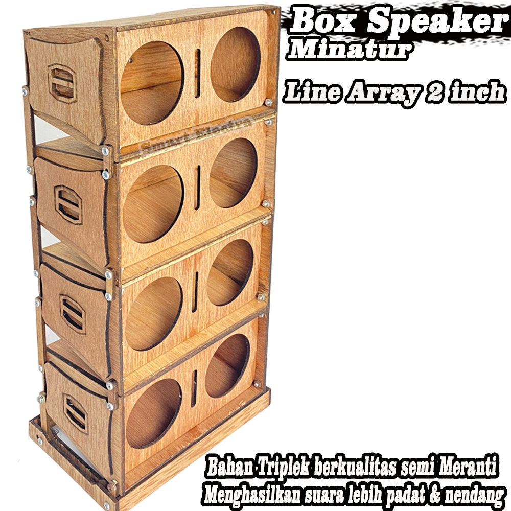 Array 2 Inch V2 Line Miniature Speaker Box | Shopee Singapore