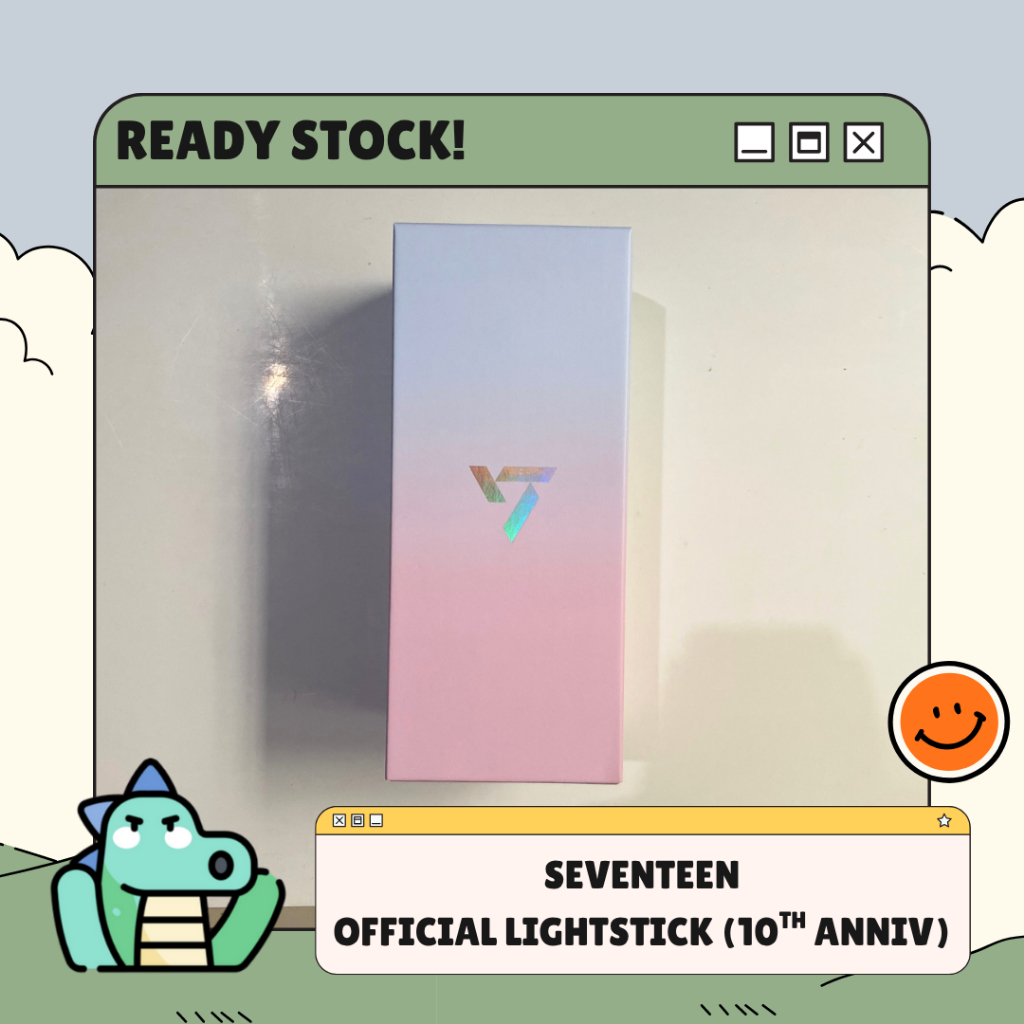 Seventeen - Official Light Stick Ver. 3 10th Anniversary 10 NEW ...