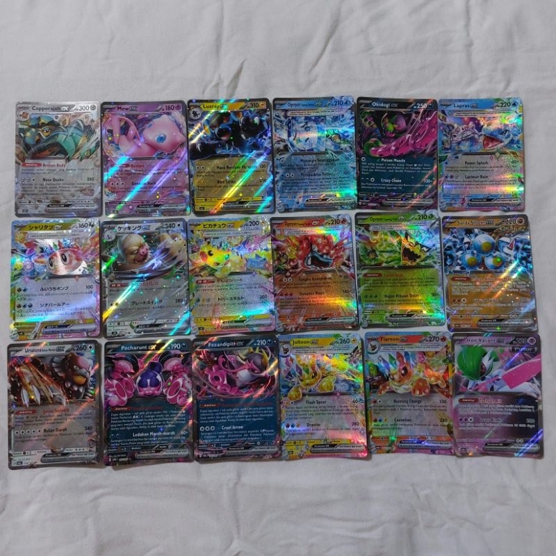 Indonesian & Japanese TCG Pokemon Cards RR EX Terastal Festival ...