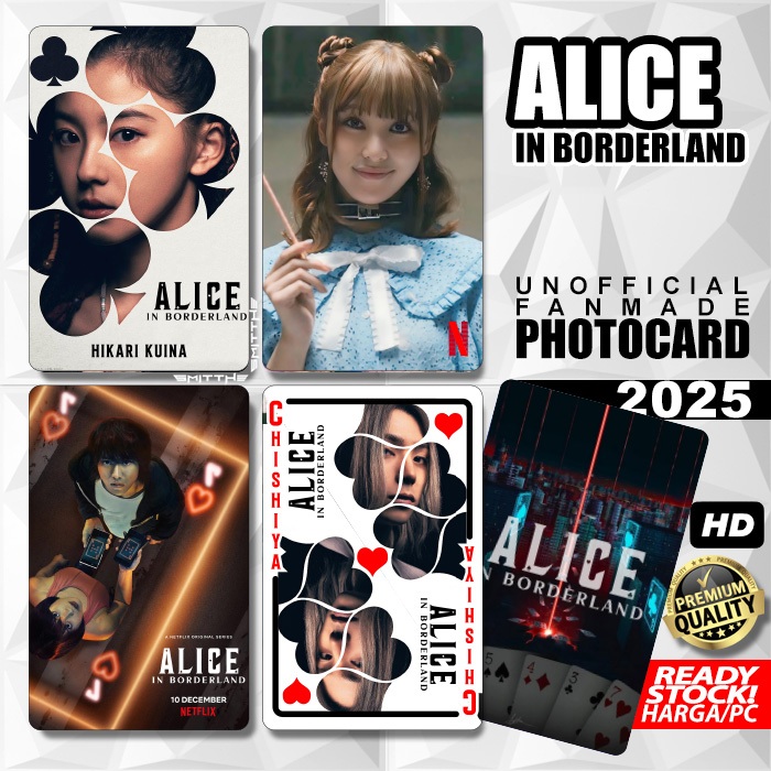 Alice Photocard in Borderland jdorama Japanese Drama Unofficial Series ...