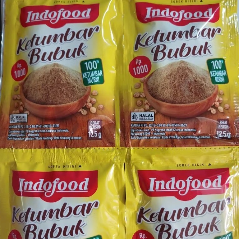Indofood Coriander Powder - 100% Pure Coriander - Coriander Powder ...