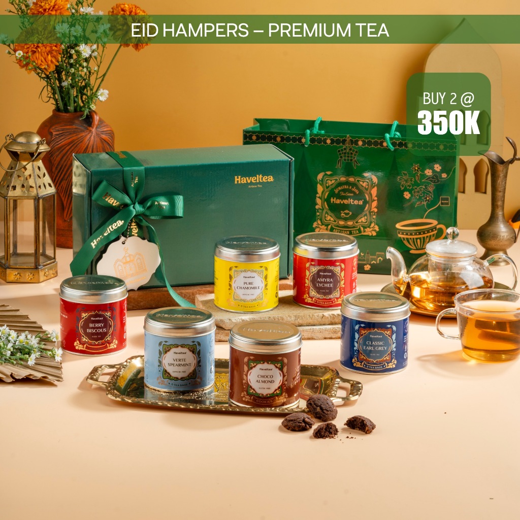 Haveltea Premium Hampers Eid Al-Fitr Artisan Tea – CAMILIA SET | Shopee ...