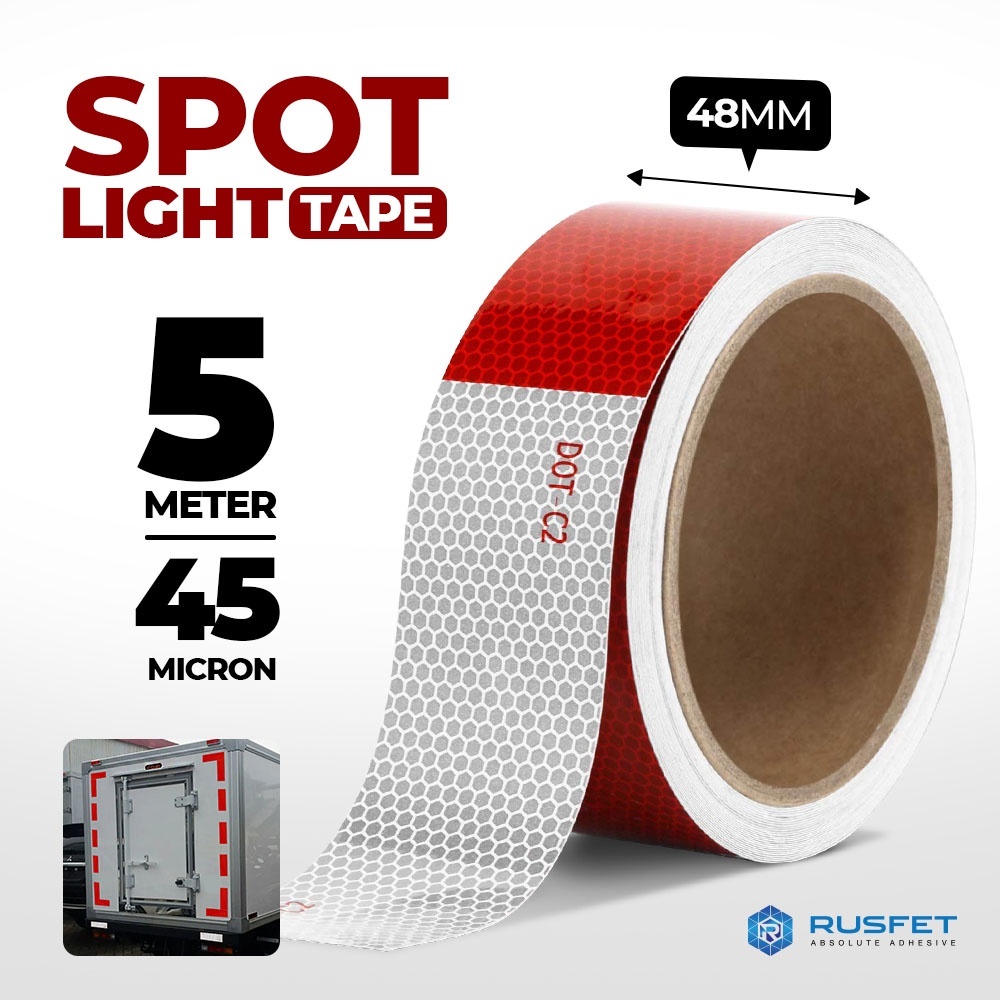 Duct Tape SpotLight Tape 48mm x 5m Duct Tape Reflective Scotchlight ...