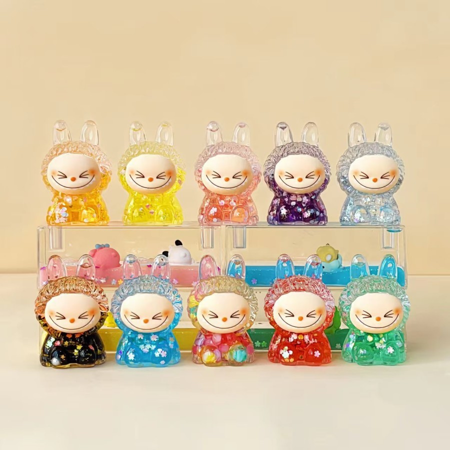 Labubu Miniature Labubu Toys Cute Non Official The Monster Labubu ...