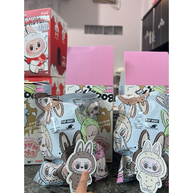 Labubu Macaron original 100%, pumpkin coca cola 100% POPMART | Shopee ...
