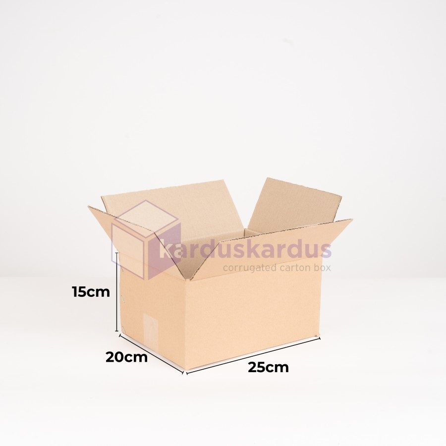 Plain Cardboard BOX | Carton PACKING (25cm x 20cm x 15cm) | Shopee ...