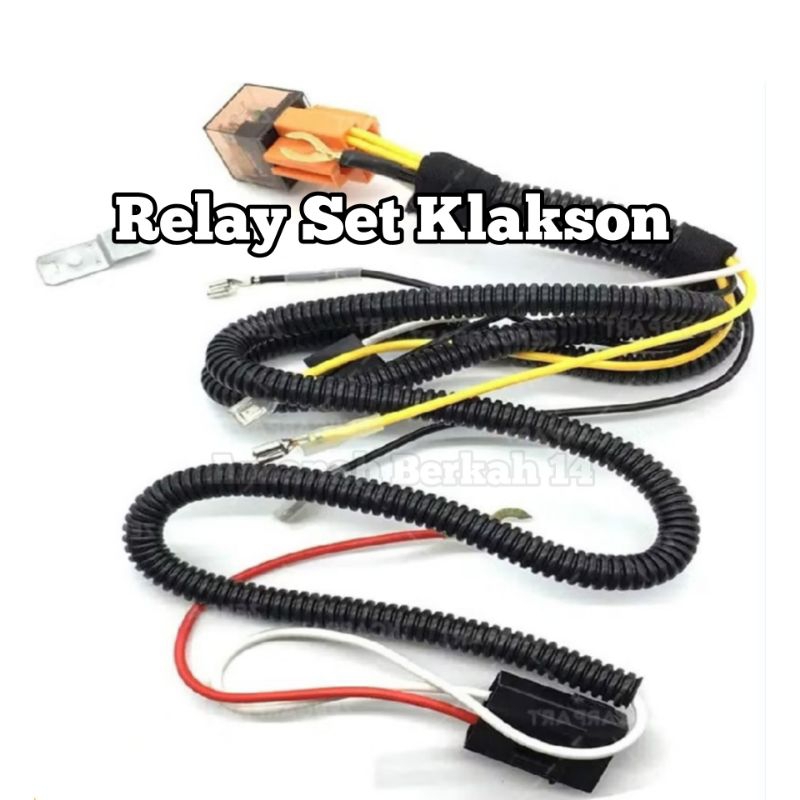 HORN RELAY SOCKET CABLE SET PNP ALL UNIVERSAL DENSO HELLA MOTORCYCLES ...