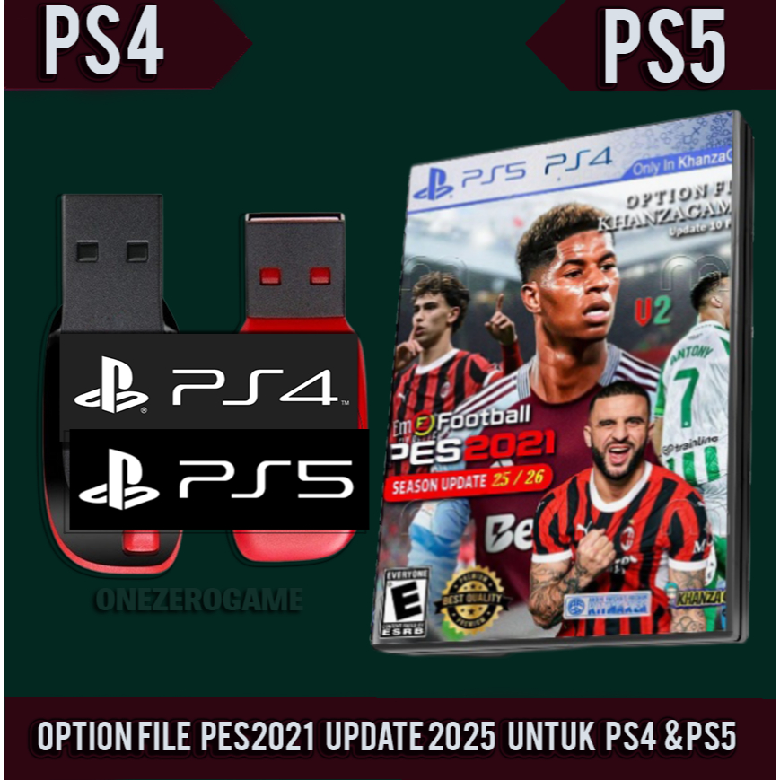 Option FILE PES PES 2021 SUPER COMPLETE AND NEWEST PS4-PS5 ORIGINAL ...
