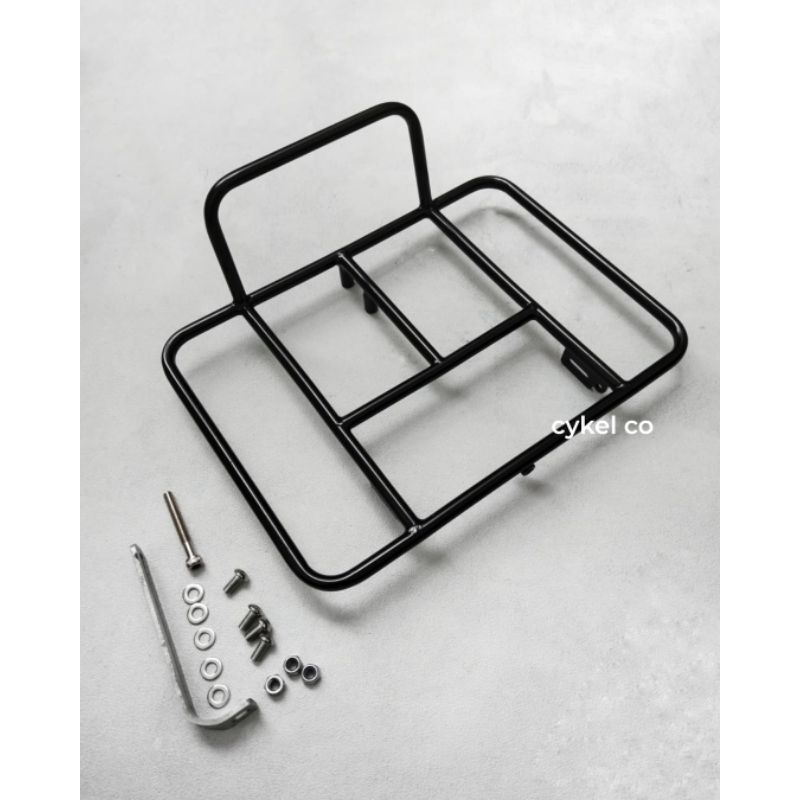 Ruck rack pizza front rack black stainless steel 304 handmade | Shopee ...