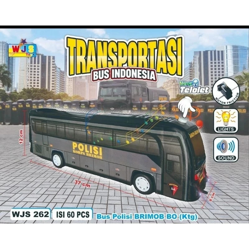 Children's Police Bus Toys / Police Transportation Bus Toys / Children ...