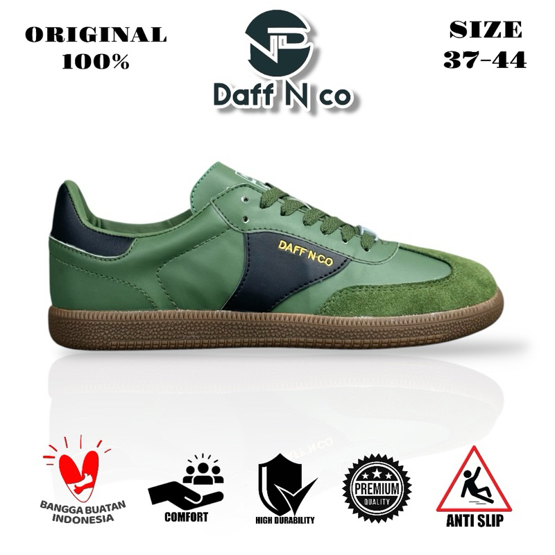 Shoes Daff N Co Series Sadow Army Black Men's and Women's Casual ...