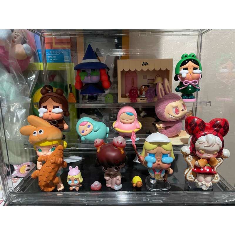 [POPMART] Crybaby, Pucky Forest Roly Poly Kitty, Molly, Skullpanda ...