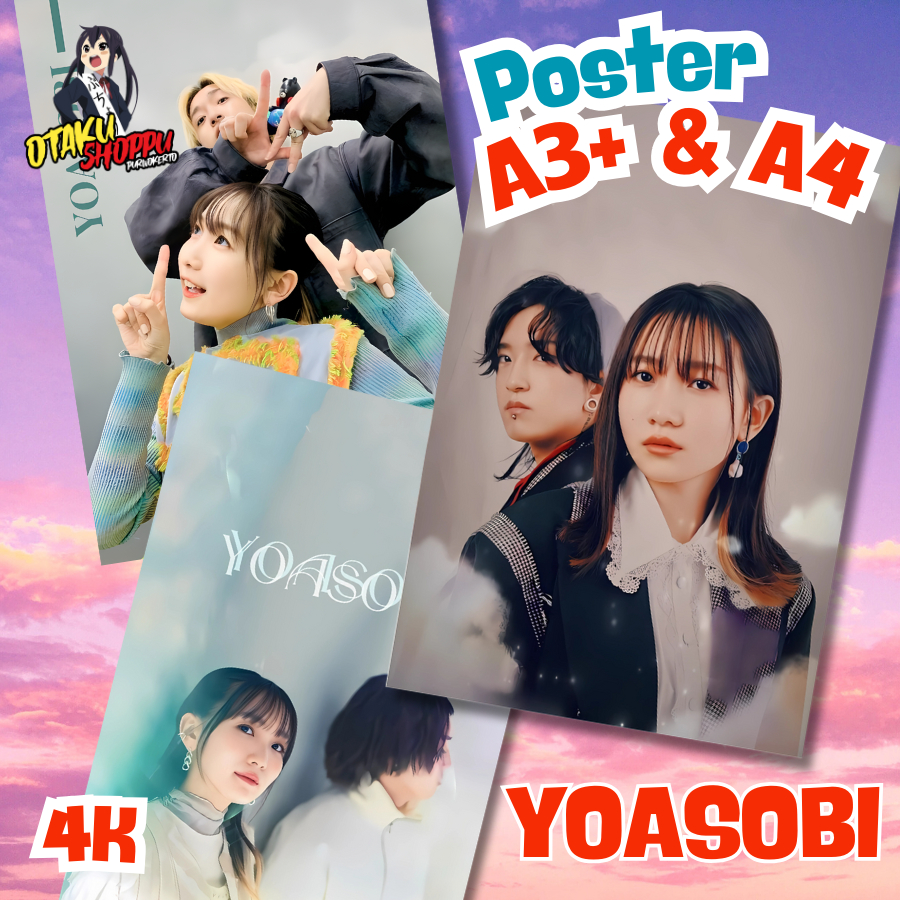 YOASOBI A3+ & A4 Poster Music Wall Poster/ | Shopee Singapore