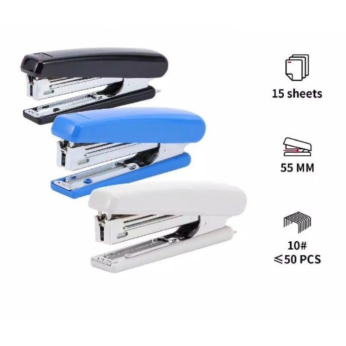 Deli Essential Stapler/Hectare 0221 No.10 | Shopee Singapore