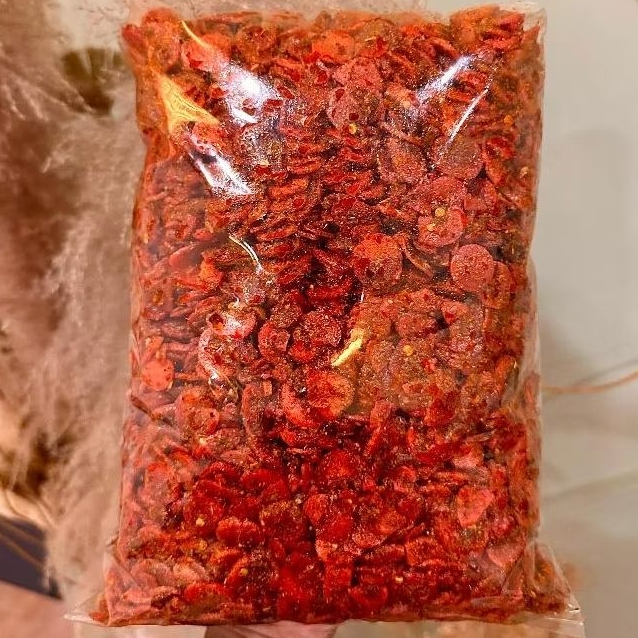 Sosreng / SPICY FRIED SAUSAGE SPICY SAVORY VIRAL PACKAGING 1KG | Shopee ...