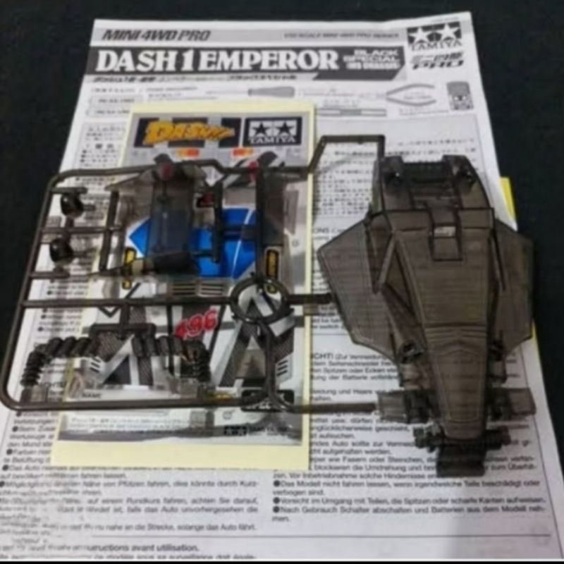 Original Tamiya Body & Sticker Tamiya Dash 1 Emperor | Shopee Singapore