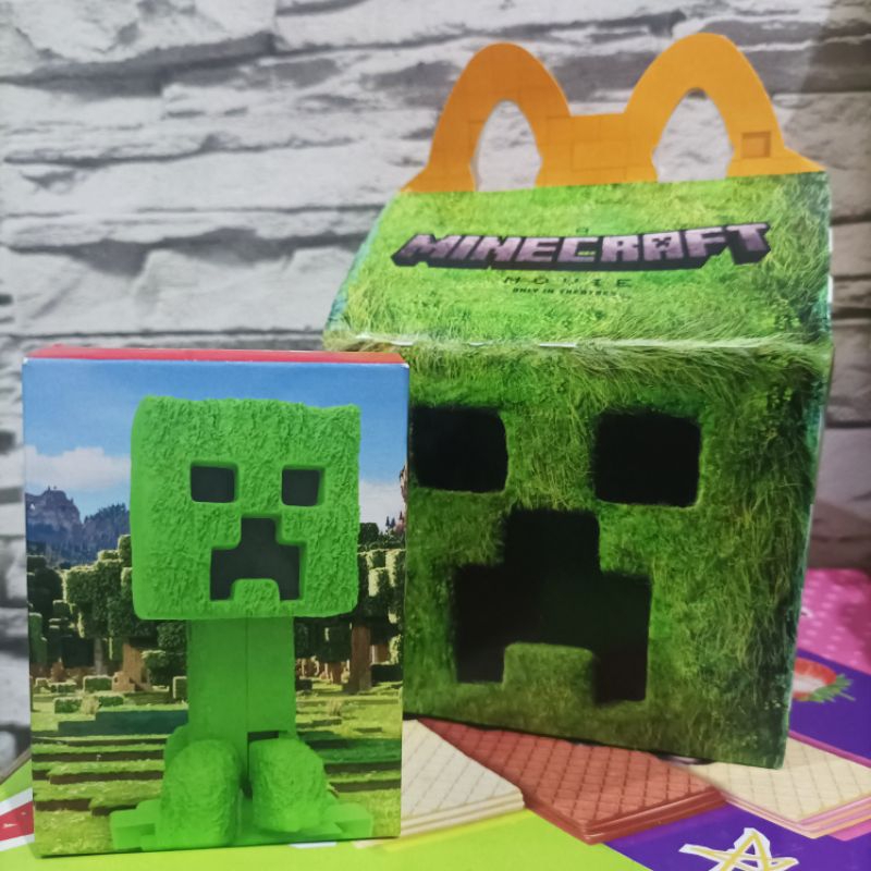 Happy Meal A Minecraft Movie McDonald's McD Period 1 CREEPER Indonesia ...