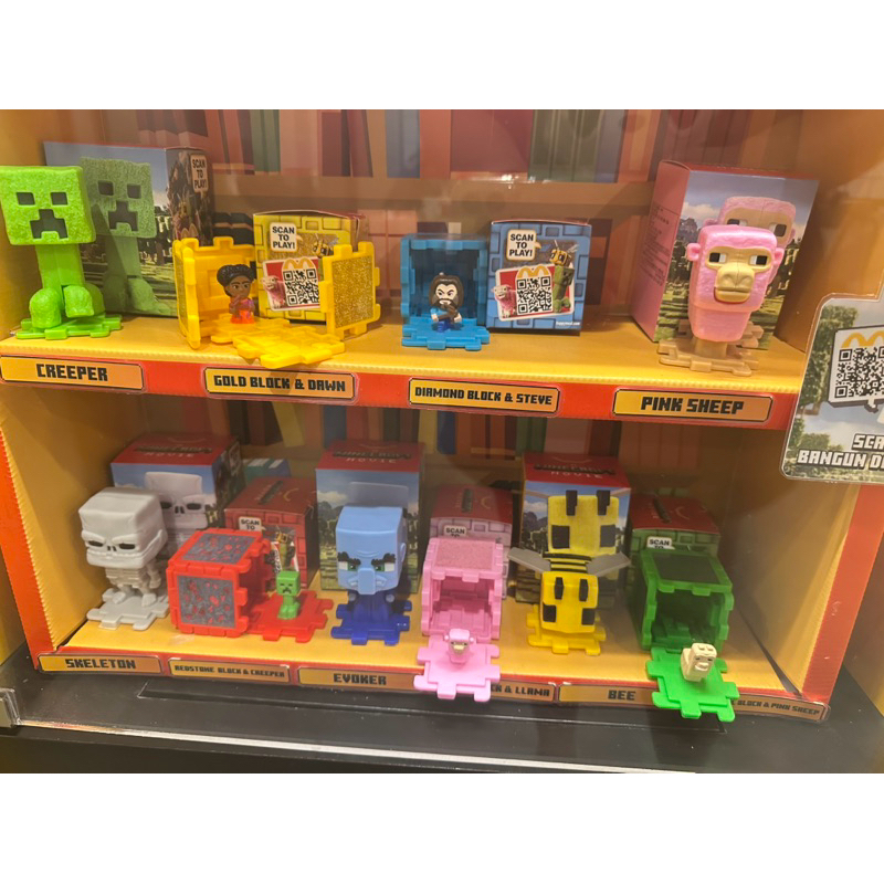 Happy Meals Mcdonalds Minecraft Movie Toy | Shopee Singapore