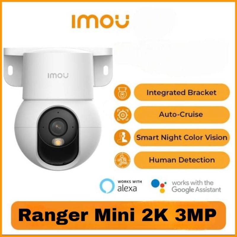 Imou Ranger Mini 2K 3MP Smart IP Camera Wifi Indoor (integrated Bracket ...