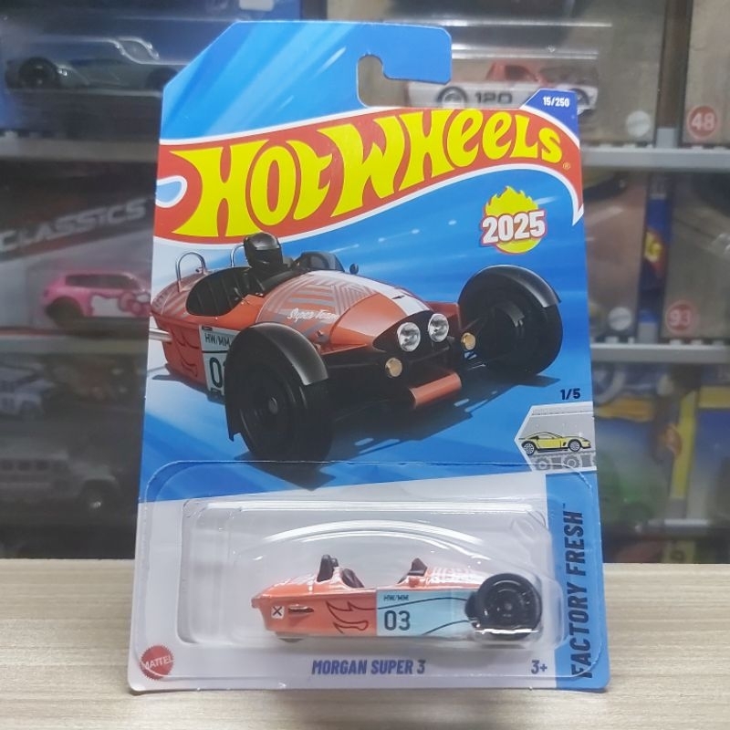 Hot Wheels Morgan Super 3 Orange F 2025 - Hotwheels Original | Shopee ...