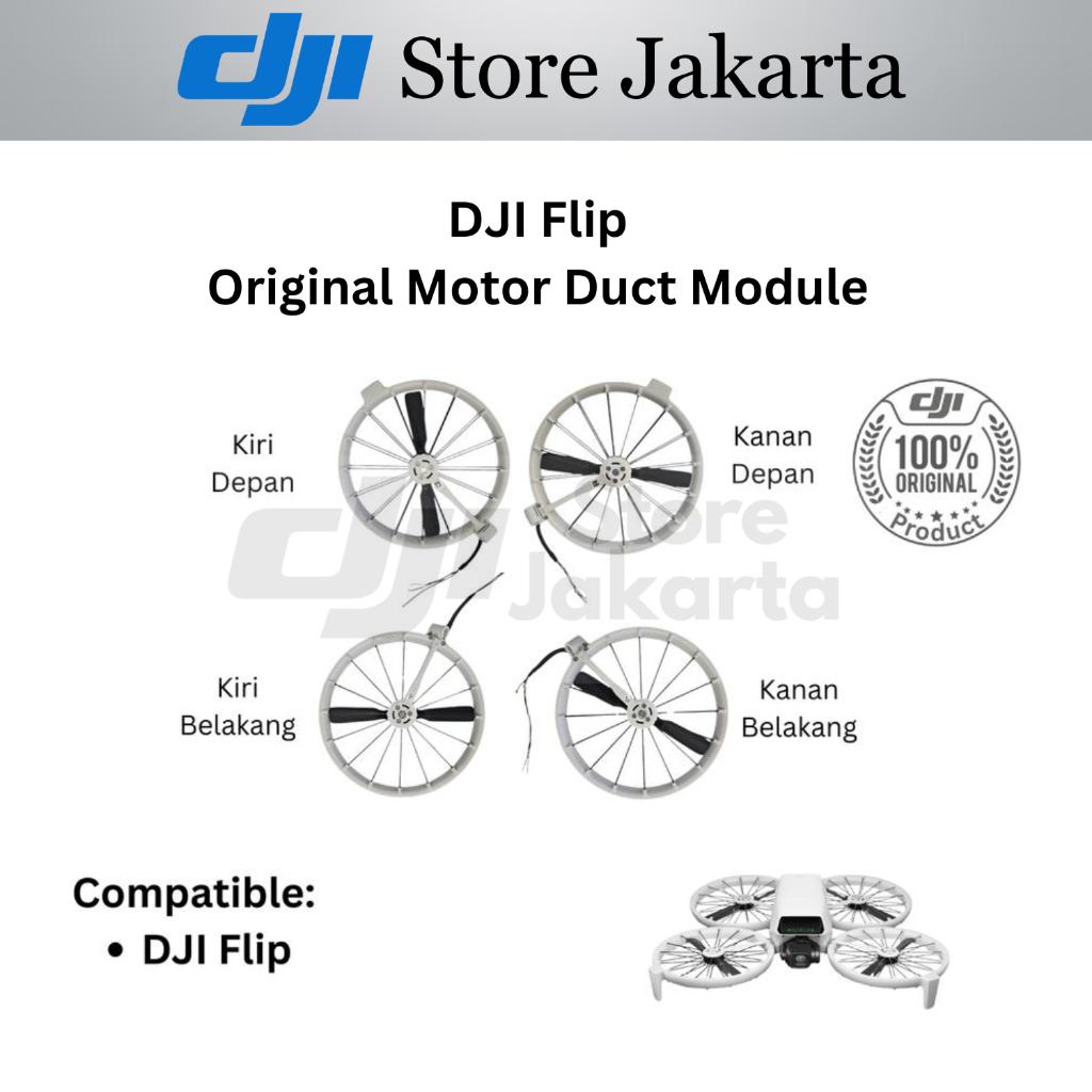 DJI Flip Propeller Guard Duct Module Motor Original DJI Flip Drone ...