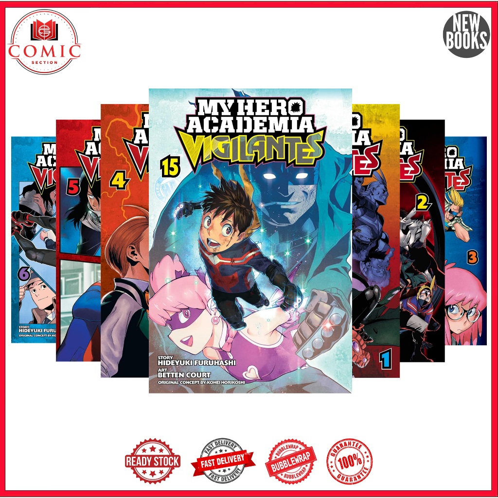 My Hero Academy: Vigilantes (15 book series) | Shopee Singapore