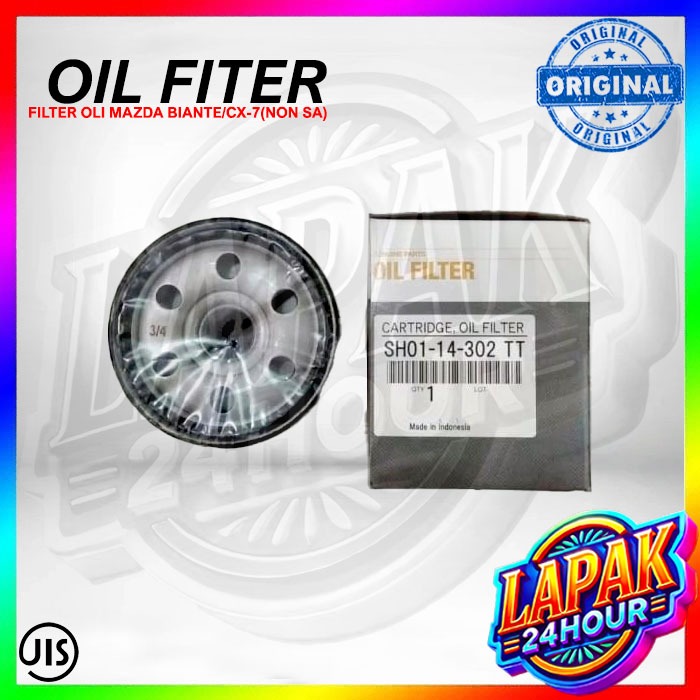 Mazda 8 Oil Filter Mazda Biante NON SkyActiv/ Mazda CX-7/, Genuine ...